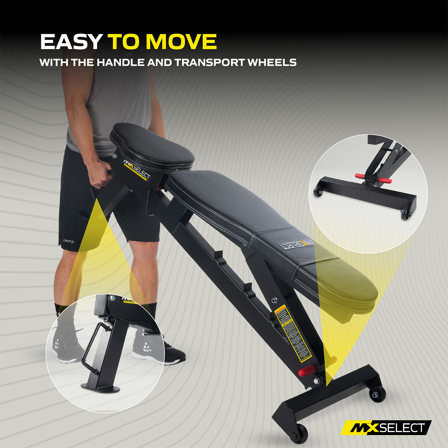 EVO MXB Adjustable Training Bench | MX Select | Rapid Weight Change System
