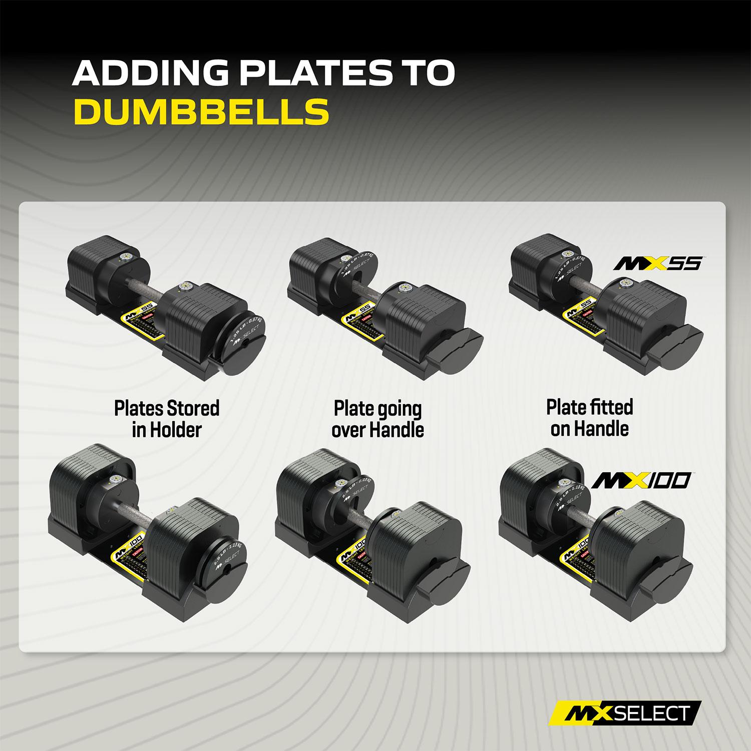 EVO MXIW1.25 Magnetic Increment Plates | MX Select | Rapid Weight ...