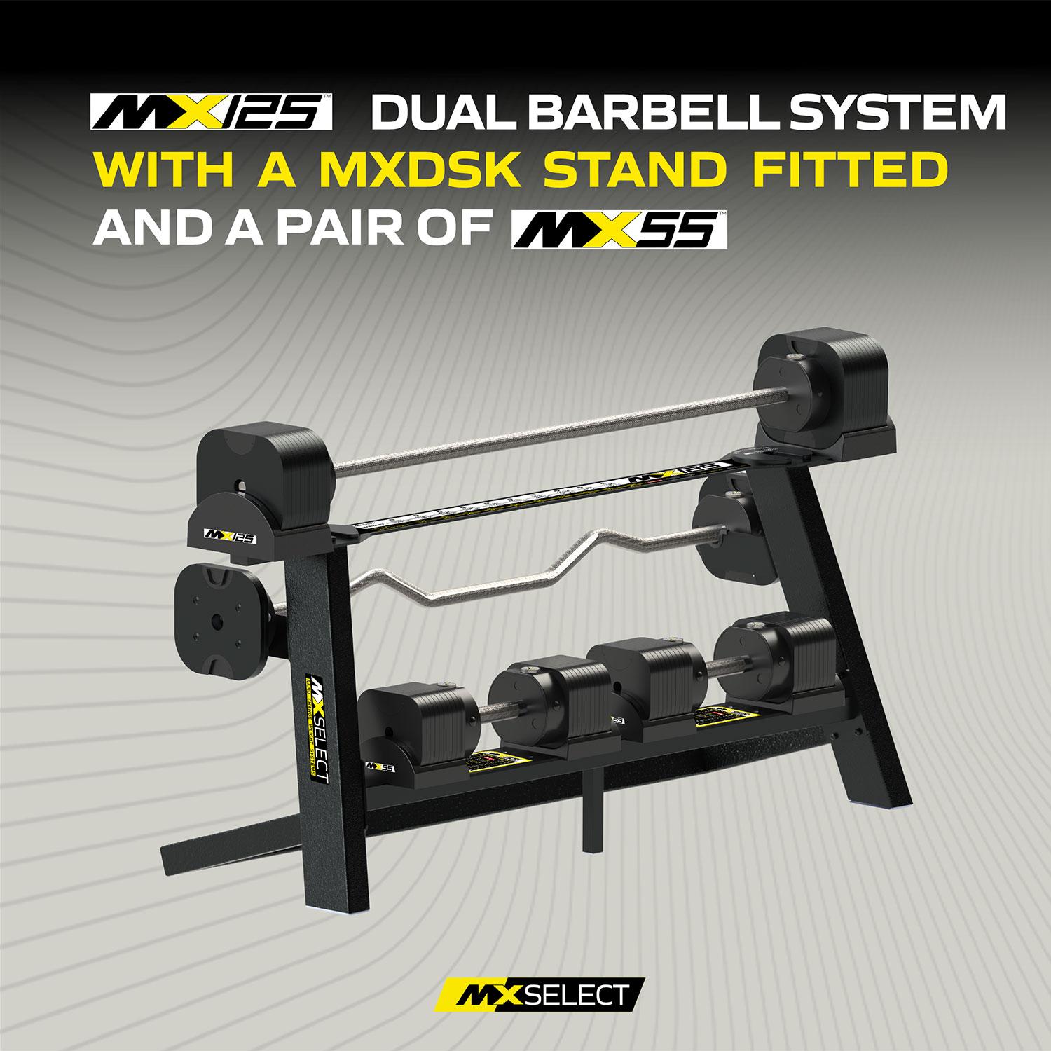 EVO MXDSK Dumbbell Stand for MX125 Rack | MX Select | Rapid Weight ...